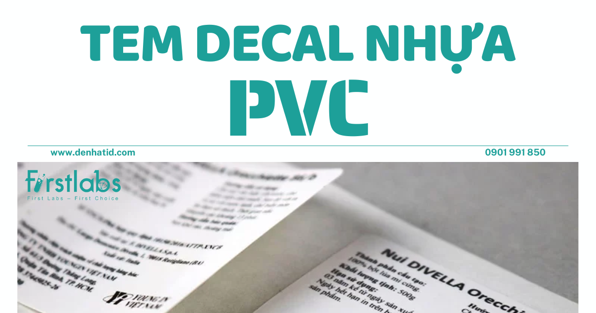 KHÁM PHÁ ƯU ĐIỂM VƯỢT TRỘI CỦA TEM DECAL NHỰA PVC | DeNhat